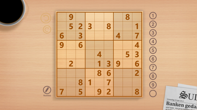  Sudoku Free Eerste Nederlandse Windows 8 App Reflection IT