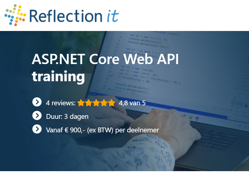 ASP.NET Core Web API training - Reflection IT