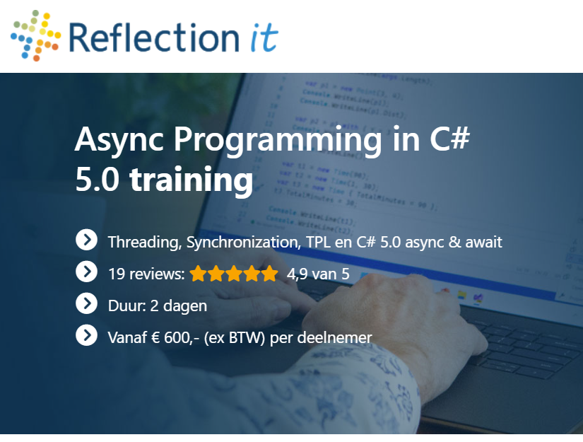 Async Programming In C 50 Training Reflection It